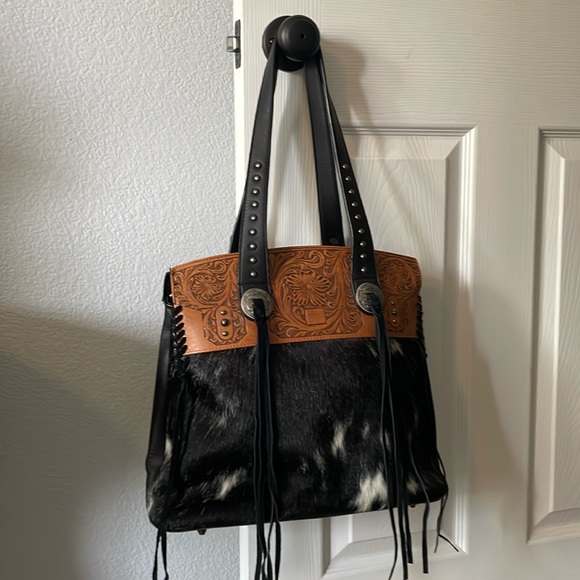 Trinity | Bags | Trinity Ranch Cowhide Leather Purse | Poshmark